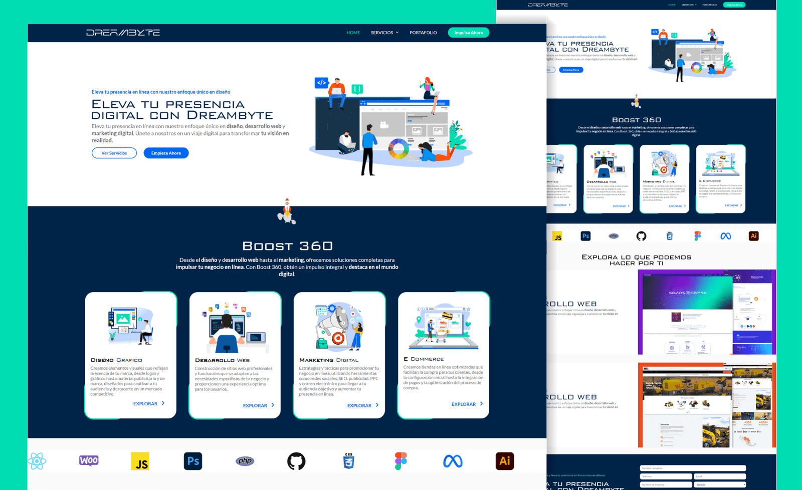 Dreambyte - Desarrollo Web en Monterrey